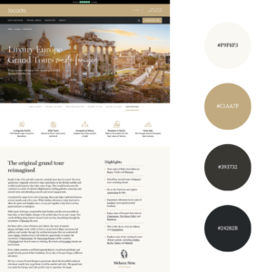 9 Best Color Palettes For Travel Websites in 2023 (+ Examples)